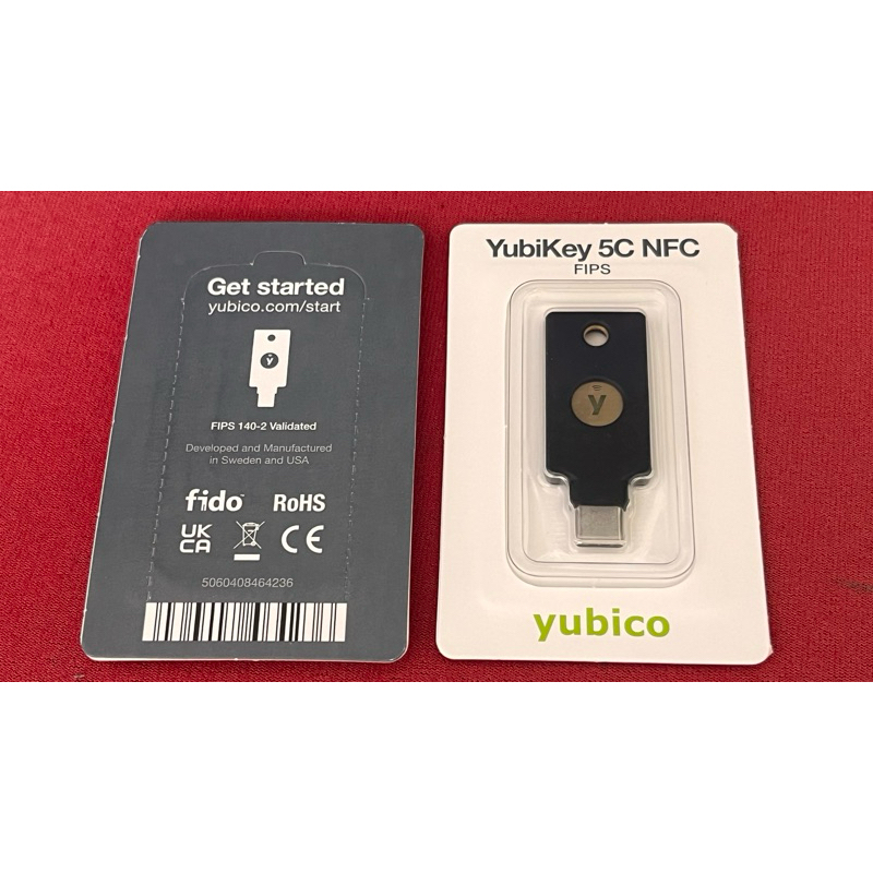 【電子發票】 Yubico YubiKey 5C NFC FIPS / 5C FIPS 硬體安全金鑰含FIDO2 | 蝦皮購物