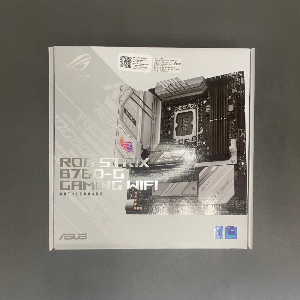 【全新】 ROG STRIX B760-G GAMING WIFI DDR5 主機板 Intel 12 13 14 | 蝦皮購物
