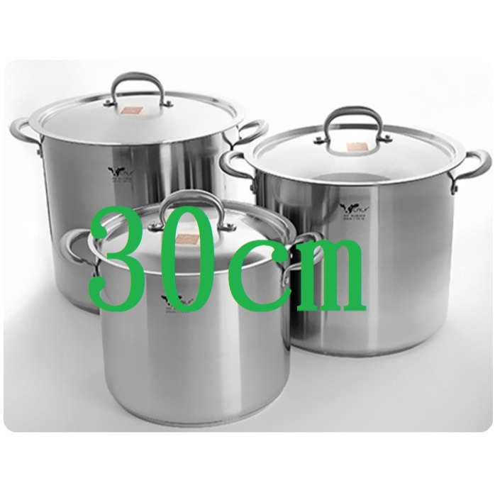 牛頭牌 小牛 30cm 滷桶 湯鍋 調理鍋 滷鍋 304不鏽鋼 雙耳 牛頭 燉鍋 特厚 熬湯 30公分 [自由五金] | 蝦皮購物