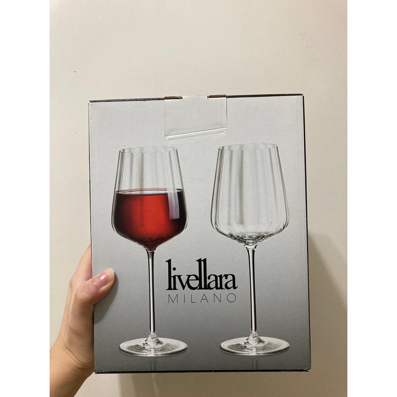 livellara MILANO 紅酒杯 390ml 2入組 | 蝦皮購物