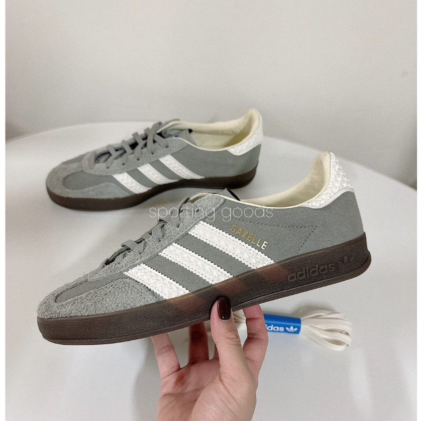 S.G Adidas Originals Gazelle Indoor IF1807 男鞋 女鞋 復古 水泥灰 格雷灰 | 蝦皮購物