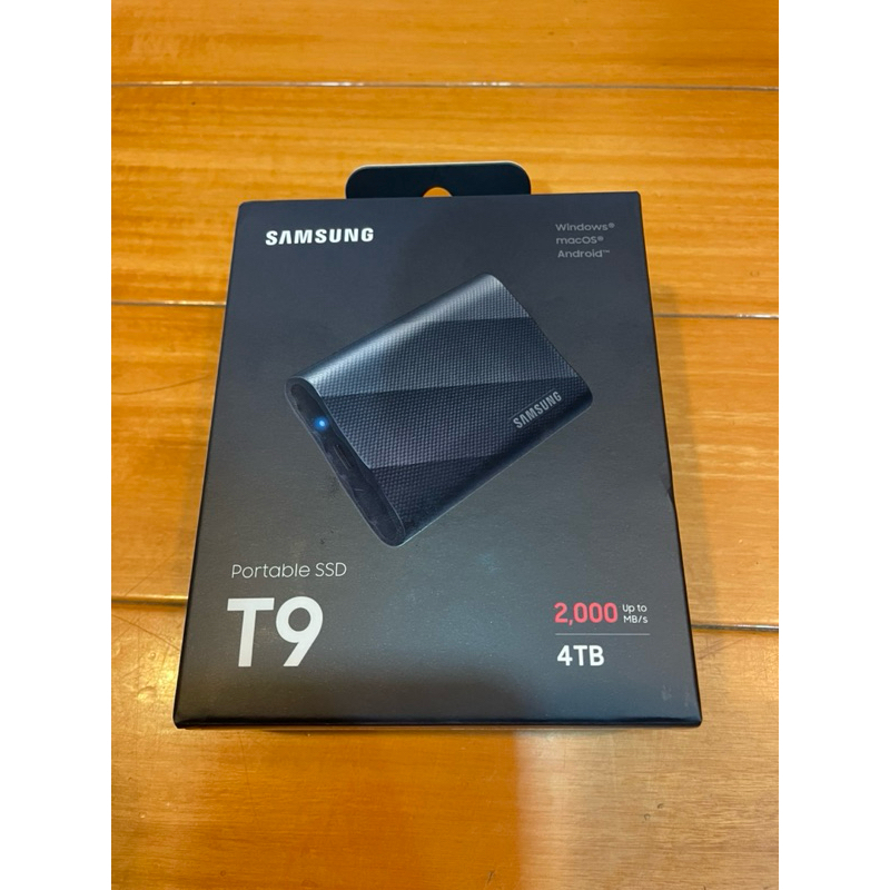 SAMSUNG T9 SSD 4TB(已售出） | 蝦皮購物