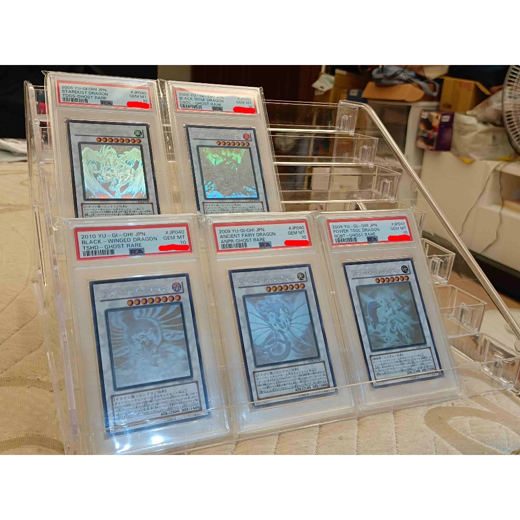 遊戲王 鑑定卡psa10套裝 5ds雷射 星塵龍 黑玫瑰龍 黑羽龍 工具龍 妖精龍 tdgs-jp040 | 蝦皮購物