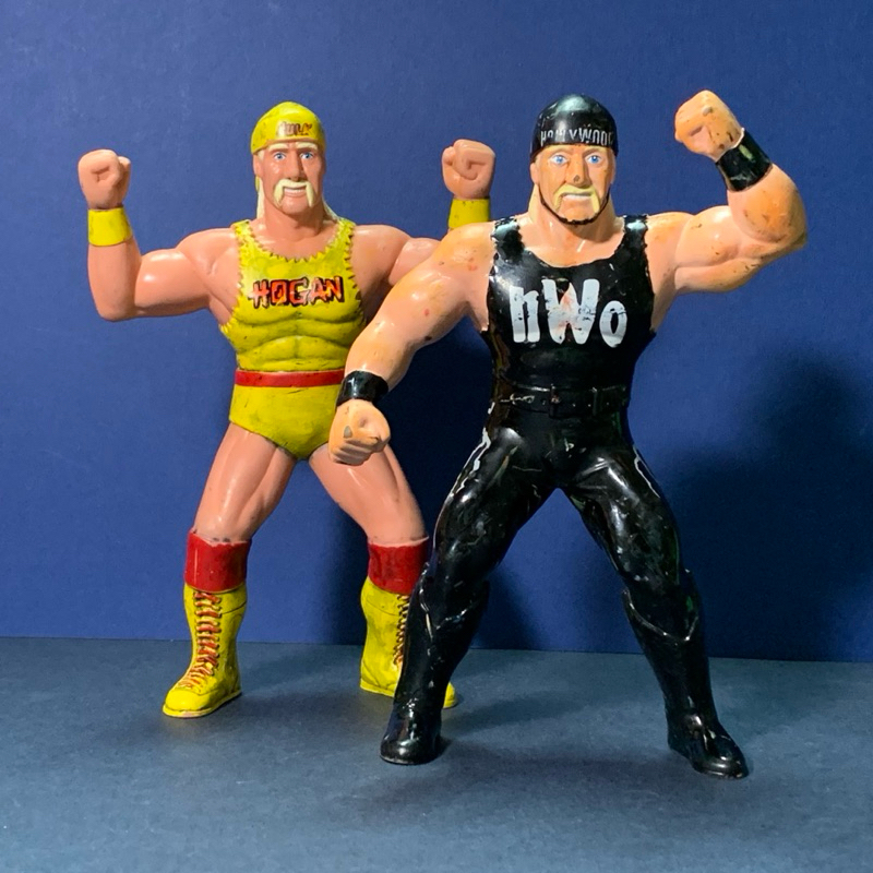 1994 WWE WWF WCW Hulk Hogan 19cm高 摔角手 浩克 | 蝦皮購物