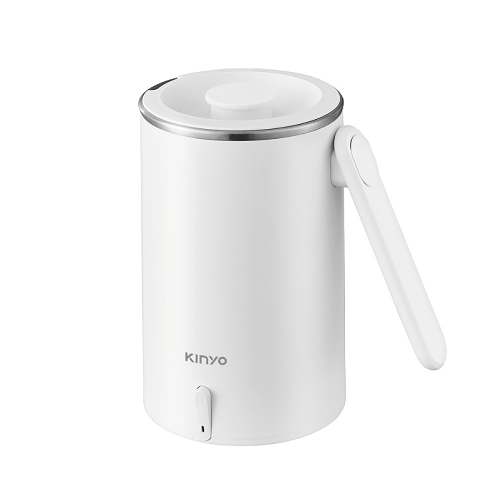 【KINYO】304不鏽鋼隨行快煮壼(AS-HP65)｜附收納袋 0.6L 單電壓110V 煮水壺 電茶壺 | 蝦皮購物