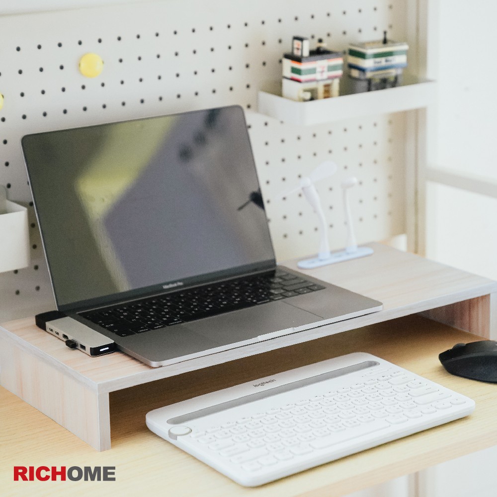 RICHOME 福利品 SH-613 艾德螢幕桌上架 桌上架 螢幕架 層架 收納架 置物架 桌面收納 鍵盤 | 蝦皮購物