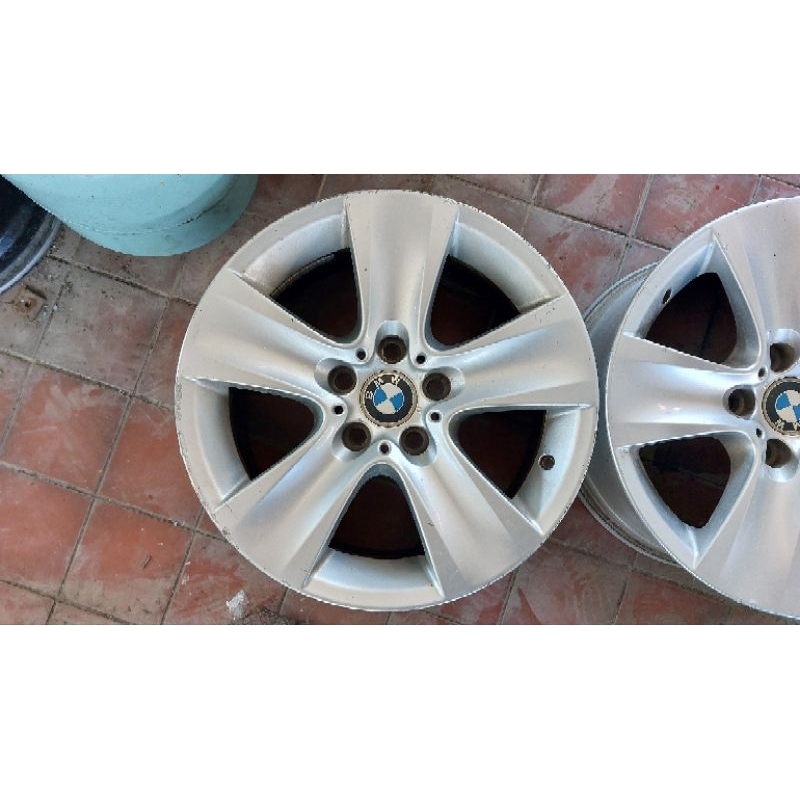 BMW F10 F11 17吋原廠鋁圈 五孔120 e46 e90 e91 e92 e39 e34 e60 | 蝦皮購物