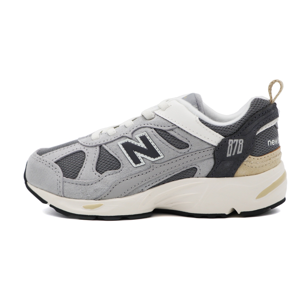 New Balance 878 NB 878 套入式 運動鞋 中童鞋 麂皮 灰 S0962 (PV878GG1) | 蝦皮購物