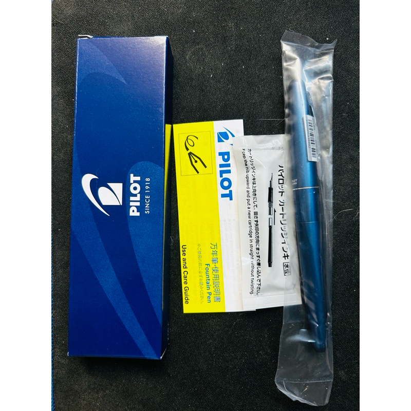 (日本)PILOT cocoon コクーン 万年筆 ブルー/FCO-3SR-L F尖 | 蝦皮購物