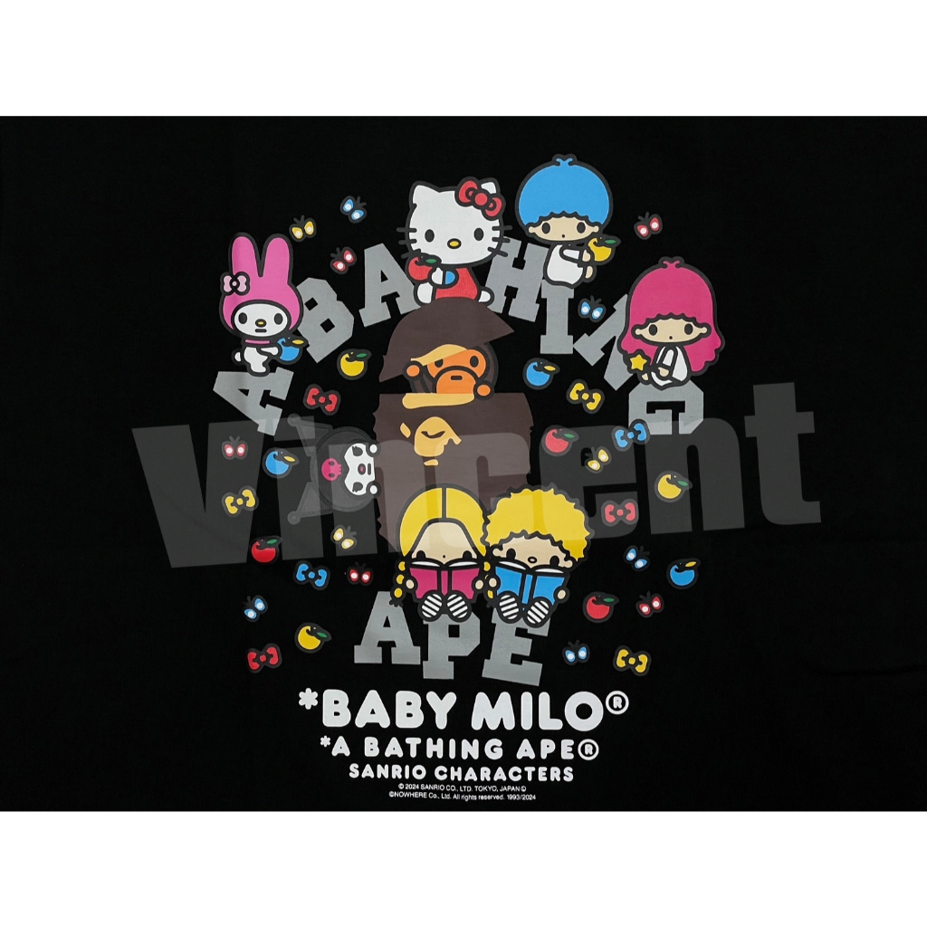 全新 現貨 BAPE BABY MILO X SANRIO 帕蒂 吉米 雙星仙子 美樂蒂 HELLO KITTY 三麗鷗 | 蝦皮購物
