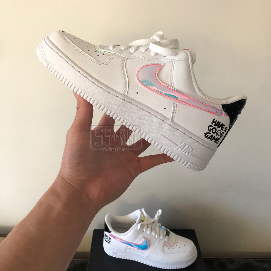 Nike Air Force 1 Have A Good Game AF1 白色 鐳射 電玩 男鞋 DC0710-191 | 蝦皮購物