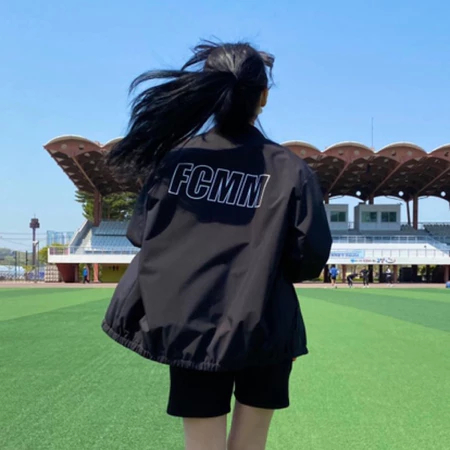 【1-3天出貨】FCMM 外套 風衣外套 防風外套 輕薄款外套 後背大logo 韓式穿搭 男女同款 | 蝦皮購物