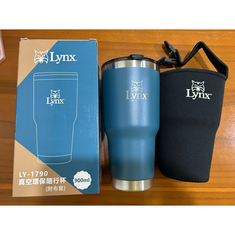 Lynx真空環保隨行杯 LY-1790（全新）900ml 附杯蓋 附布套 | 蝦皮購物