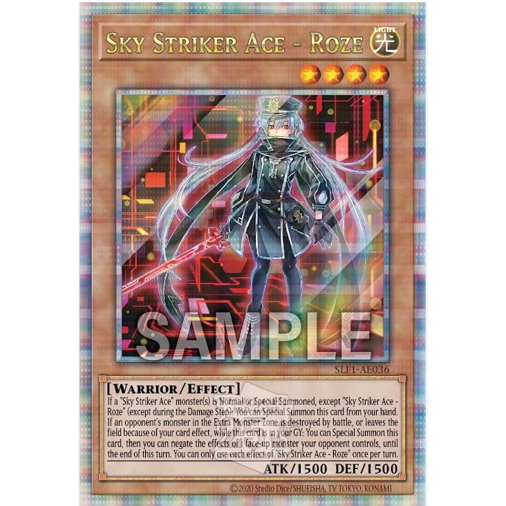 SLF1-AE036 閃刀姬 羅潔 (異圖.25th金鑽)方 | 蝦皮購物