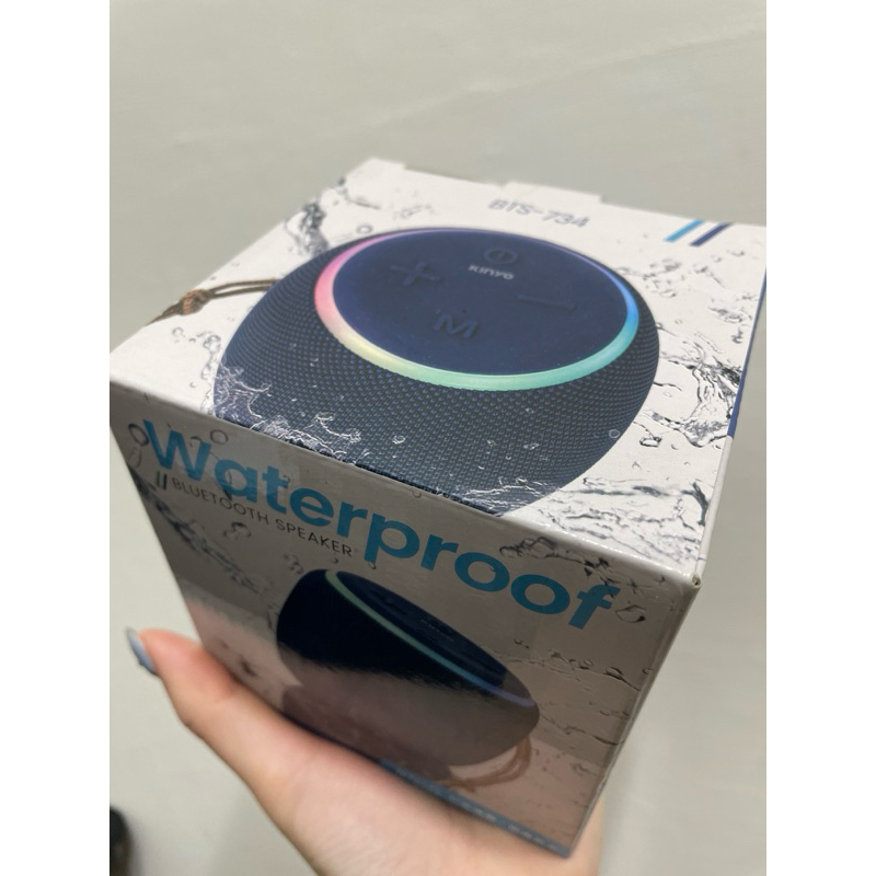 【KINYO】運動防水藍牙喇叭 (BTS-734) | 蝦皮購物