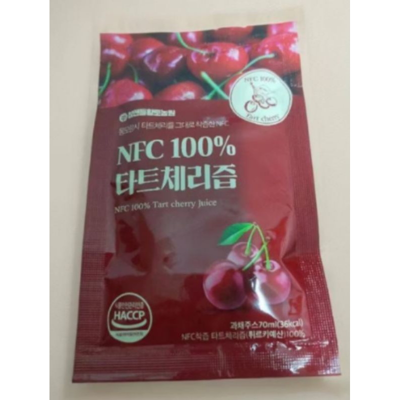 NFC100%酸櫻桃汁一包70ml一單60包，不與其他商品合併會超重 | 蝦皮購物