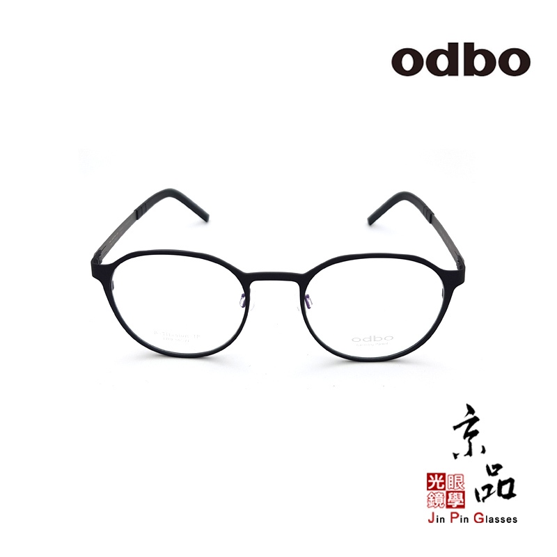 odbo 1769 C13 50mm 黑色 鈦金屬圓框 設計款 鈦金屬 鏡框 JPG 京品眼鏡1769 | 蝦皮購物