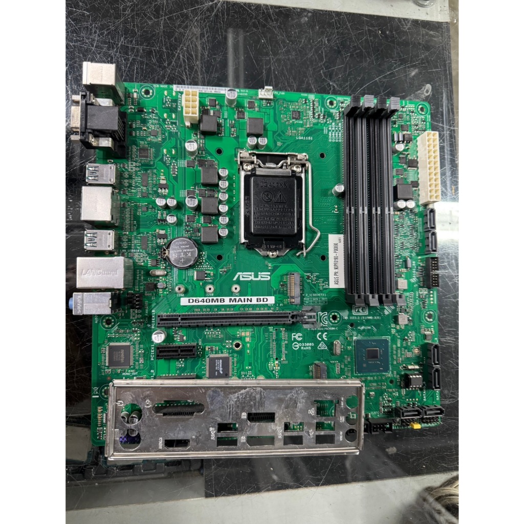 ASUS 華碩 D640MB MAIN BD B360 晶片八代 M.2 SATA 二手升級品 | 蝦皮購物