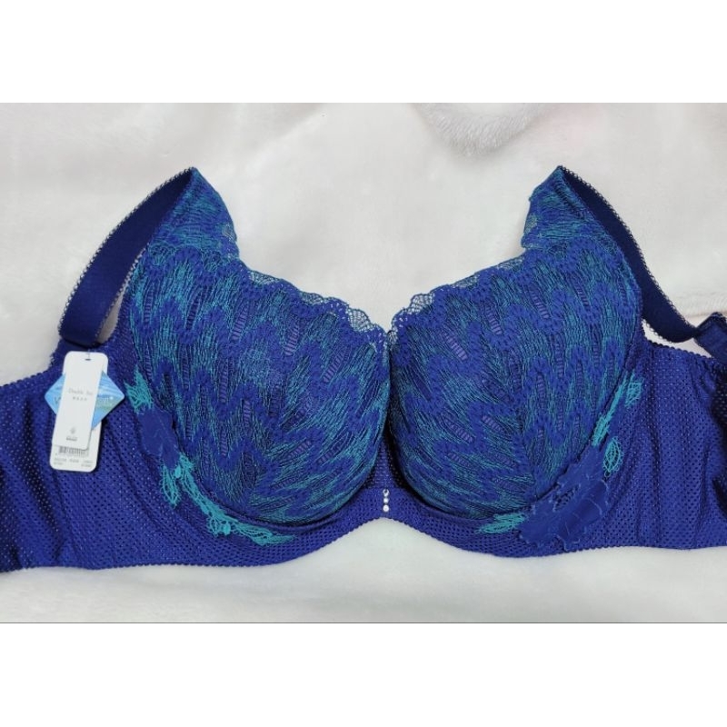 ☆曼黛瑪璉☆雙弧系列☆迷人內衣--(黑緞藍--90G.95G.100G.).198 | 蝦皮購物