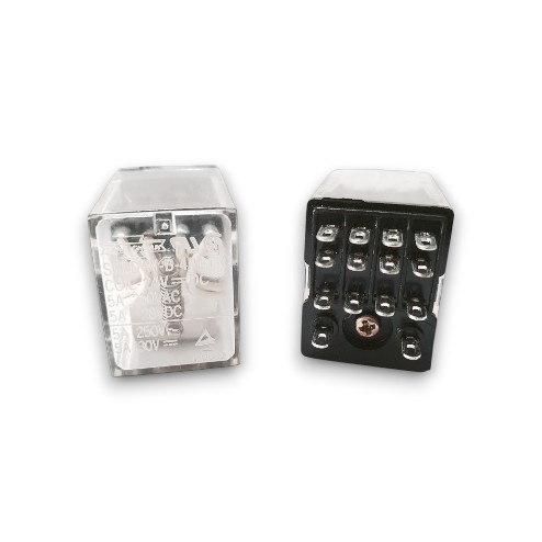 『正典UCHI電子』松川精密 14PIN 四接點 繼電器 SCLD-W-B-4PDT-C 24VDC LB4H MY4 | 蝦皮購物