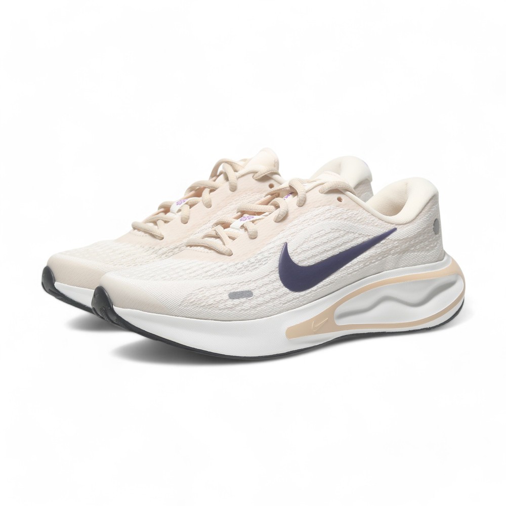 NIKE 慢跑鞋 W JOURNEY RUN 米白 奶茶 緩震 運動鞋 女 FJ7765-106 | 蝦皮購物