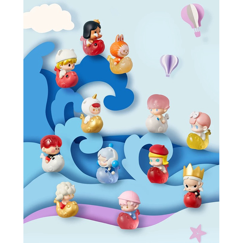 全新現貨 POPMART 泡泡萌粒 遇見錦鯉系列 可愛萌粒 DIMOO SP LABUBU MOLLY 拆袋確認款 | 蝦皮購物