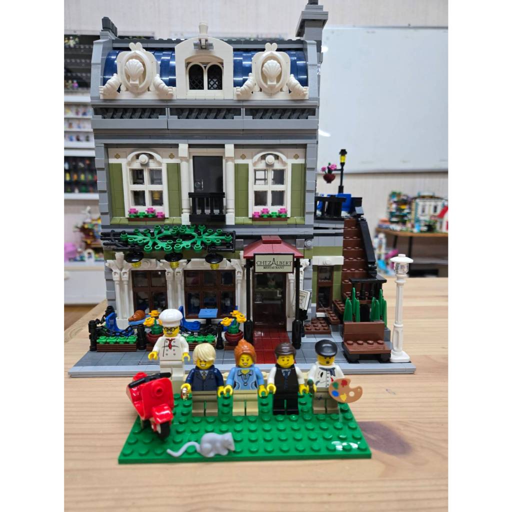 [LALAGO]LEGO 10243 巴黎餐廳 2手 (免運 可刷卡分期) | 蝦皮購物