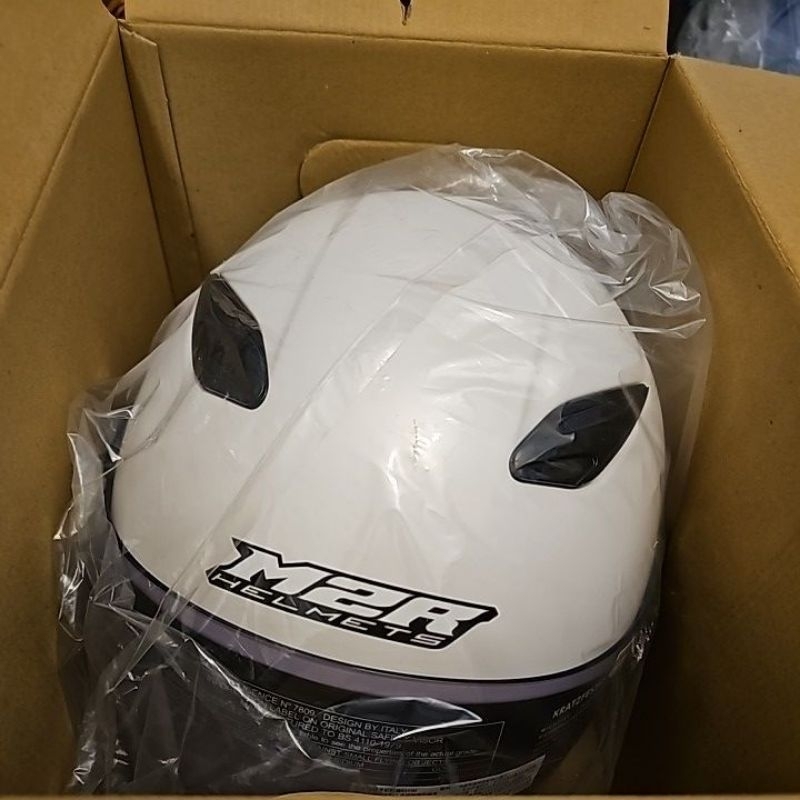 M2R 3/4騎乘機車用防護頭盔M-700 XL消光白 | 蝦皮購物