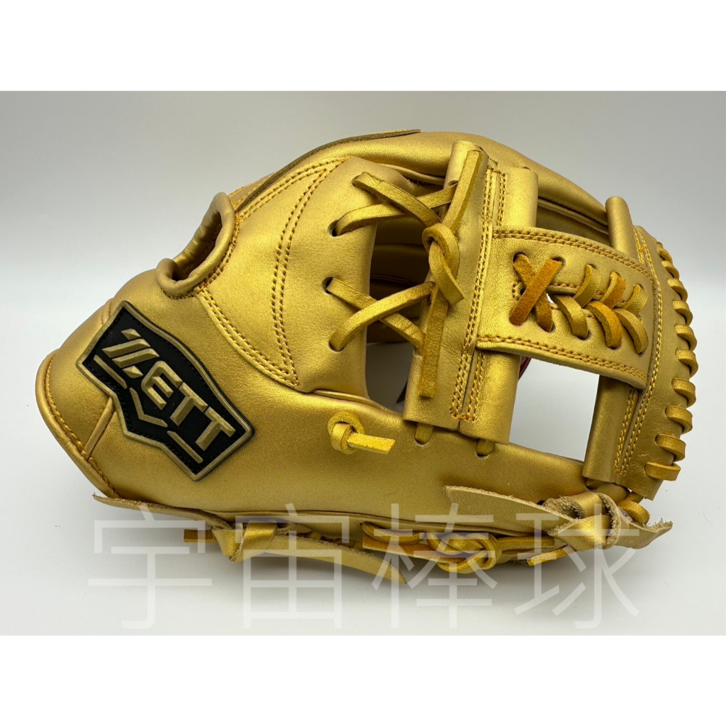 ※宇宙棒球※ZETT 特殊訂製款 棒壘球手套 11.5吋 內野工字 稀有特殊色 貴族金 BPGT-365SP5906 | 蝦皮購物
