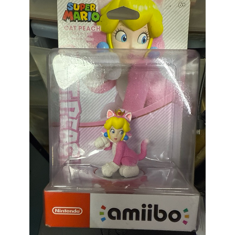 NS Switch amiibo 公仔 貓咪瑪利歐 貓咪碧姬公主3D世界系列 | 蝦皮購物