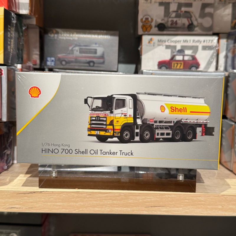 【模幻力量】現貨 Tiny 城市 179 合金車仔 - 日野 700 Shell 運油車 | 蝦皮購物