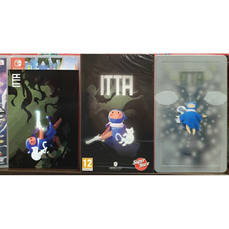 【全新現貨】NS Switch遊戲週邊 宜塔 ITTA 遊戲鐵盒 Steelbook (附盒套、明信片) No Game | 蝦皮購物