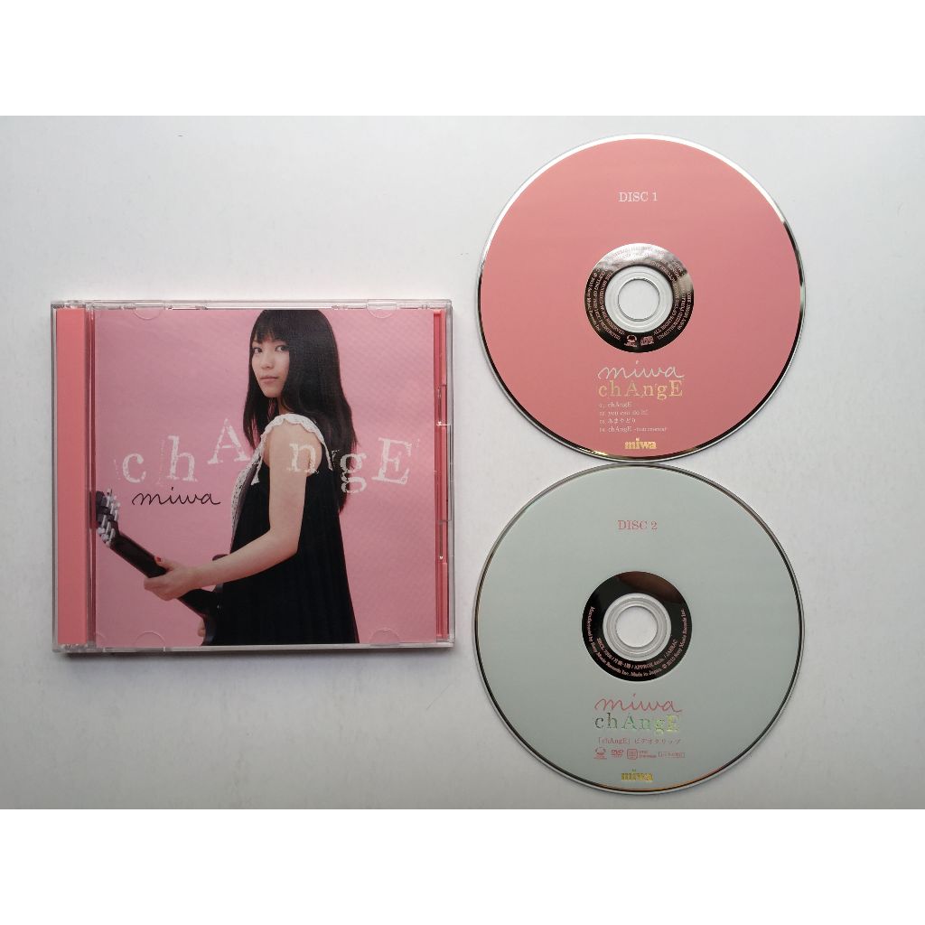 Miwa – chAngE（日盤CD/DVD單曲） | 蝦皮購物