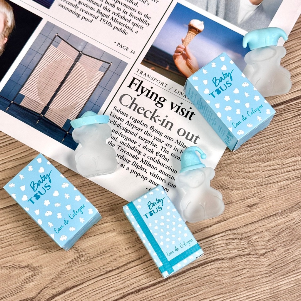 『WNP』TOUS BABY 淘氣小熊 寶寶淡香水 睡帽版/登山家/水手寶寶/小丑帽/粉紅寶貝 4.5ml | 蝦皮購物