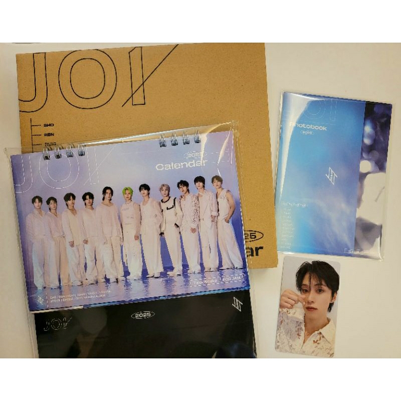 現貨～日本團體JO1 2025年曆 金城碧海、白岩瑠姫、大平祥生、佐藤景瑚、川尻蓮、河野純喜、川西拓実、木全翔也 | 蝦皮購物