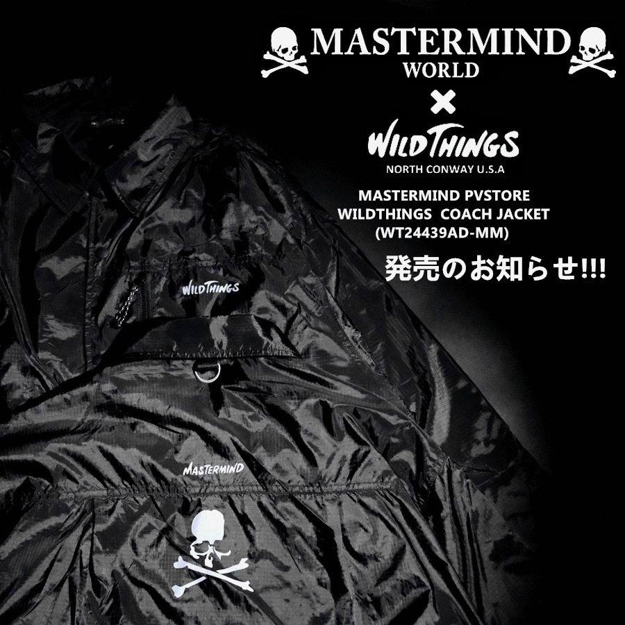 MASTERMIND X WILDTHINGS JACKET 雙層絨襯教練外套 | 蝦皮購物