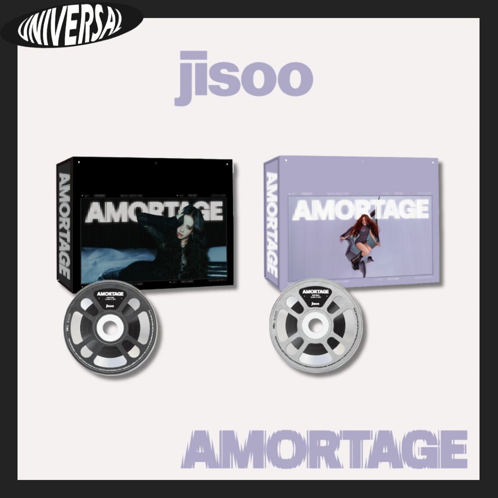 環球黑膠🔥 金智秀 JISOO（BLACKPINK）- 迷你專輯: AMORTAGE（Photobook 限量版｜CD） | 蝦皮購物