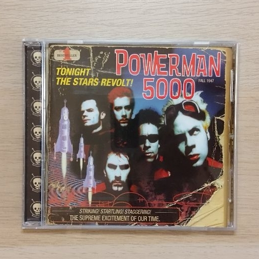 Powerman 5000 - Tonight the Stars Revolt! 二手 CD 專輯 | 蝦皮購物