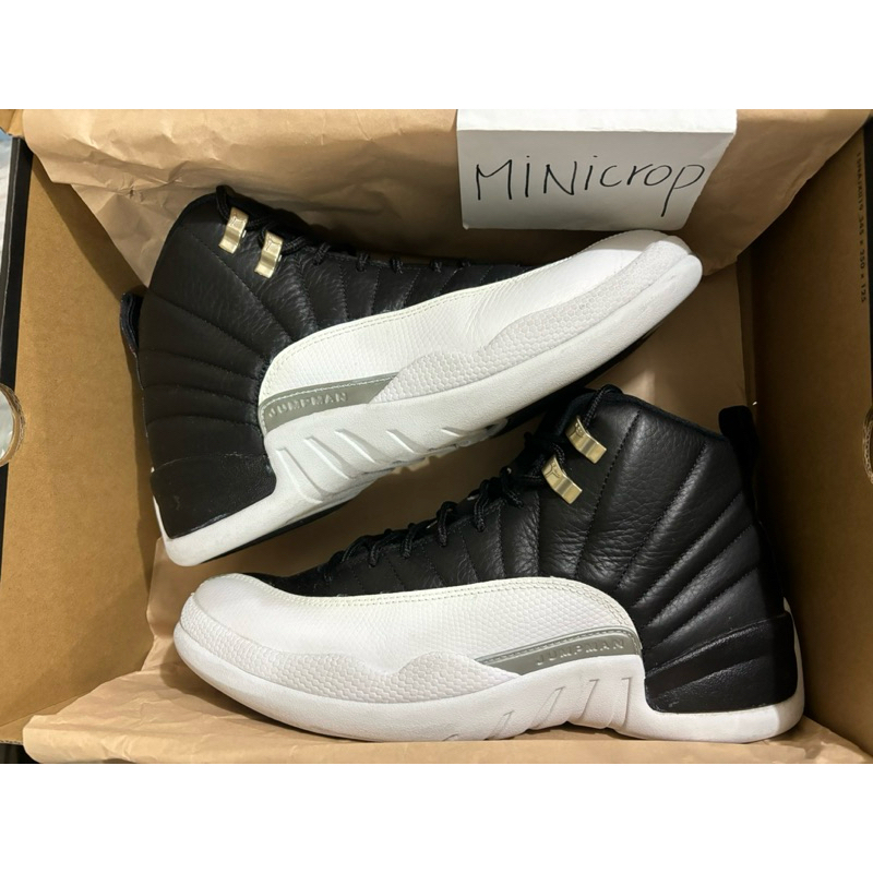 [Minicrop] 極新二手us9.5 Jordan 12 xii Playoffs AJ12 Retro(2022) | 蝦皮購物