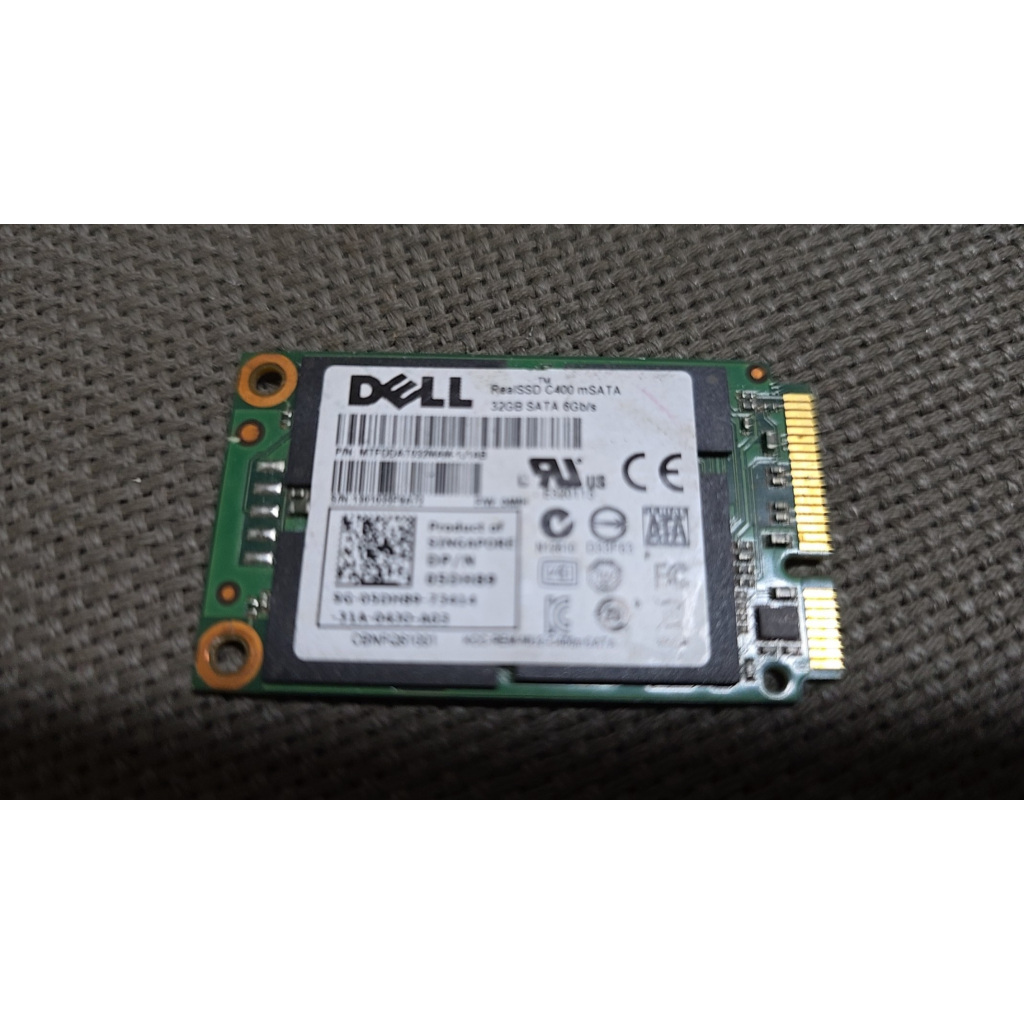 含稅 固態硬碟 SSD 32G 32GB mSATA 保固一個月 02H666 | 蝦皮購物