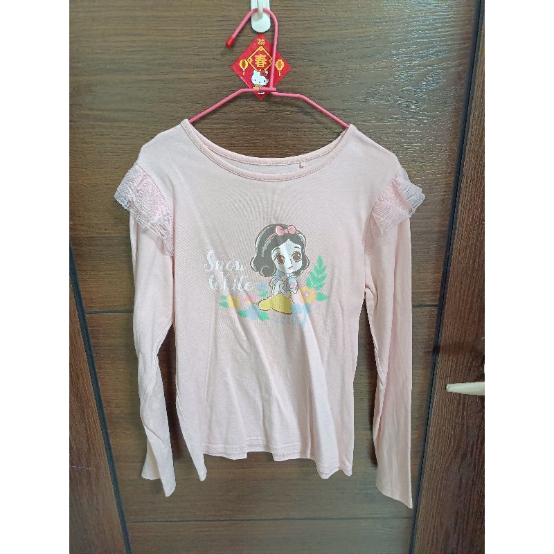 二手lativ粉色長袖上衣 [尺寸140] | 蝦皮購物