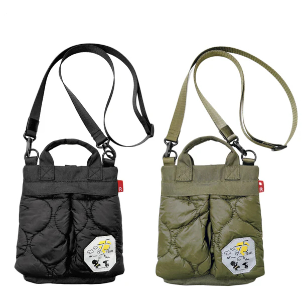 🇯🇵日本代購 PEANUTS ROOTOTE 🍞麵包感小包 75週年紀念版 2色 | 蝦皮購物