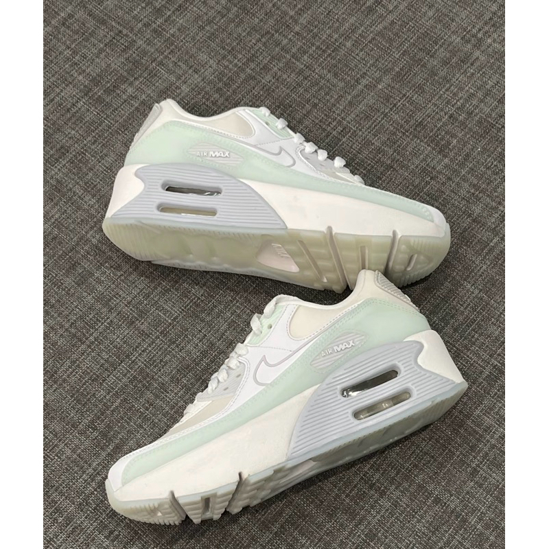 247sstore 】 女款 Nike Air Max 90 LV8增高 氣墊鞋 厚底鞋 雪花 HF0782-102 | 蝦皮購物