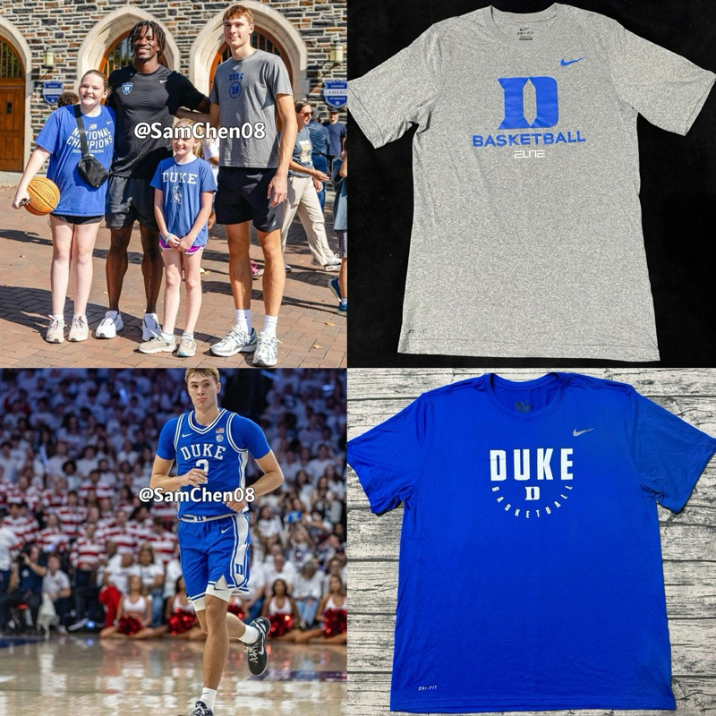 Nike NCAA Duke 球員版 短袖 長袖 球衣 背心 練習衣 Cooper Flag Irving Tatum | 蝦皮購物