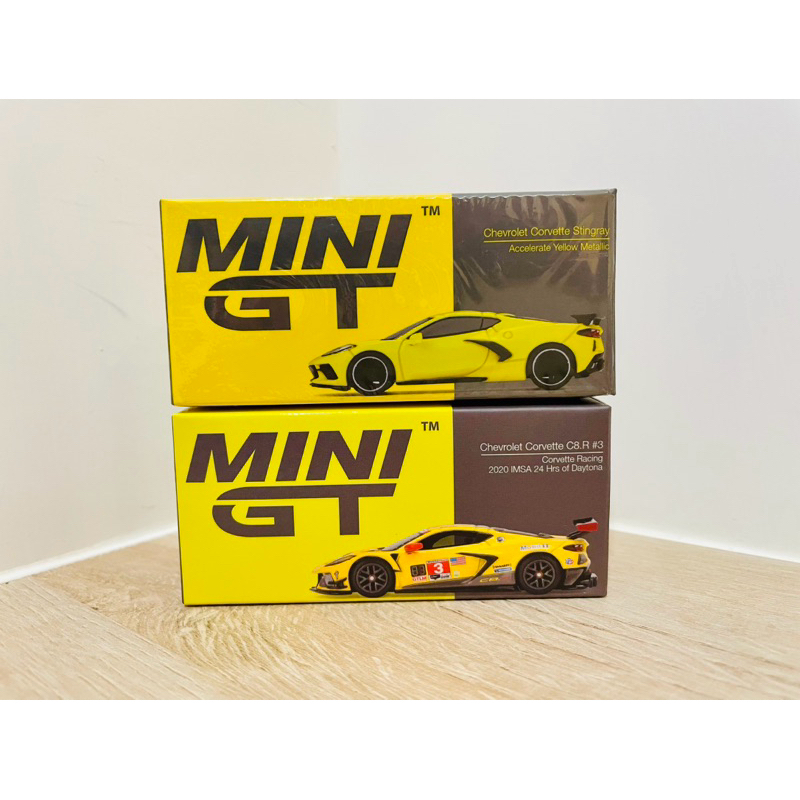 1/64 MINI GT Corvette x2 | 蝦皮購物