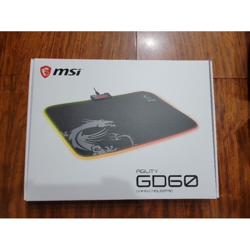 MSI AGILITY GD60 電競滑鼠墊 RGB | 蝦皮購物