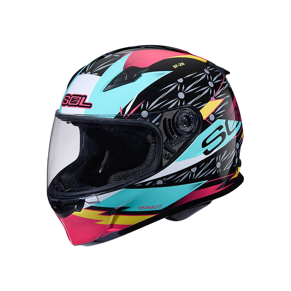 【SOL Helmets】SF-2M全罩式安全帽 (光芒_黑/藍/綠) ｜ SOL安全帽官方商城 | 蝦皮購物