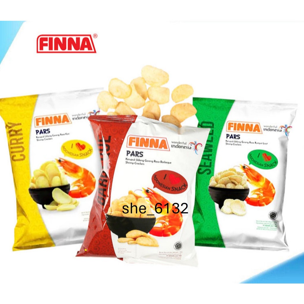 FINNA PARS Udang Kerupuk Crackers Shrimp 蝦脆片 40g | 蝦皮購物