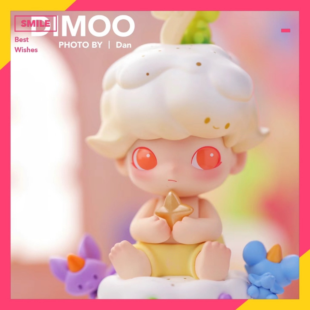 快速預購 Dimoo 七週年吊卡 生日吊卡 七週年 生日手辦 泡泡瑪特 popmart 公仔 盲盒 禮盒 週年吊卡 | 蝦皮購物