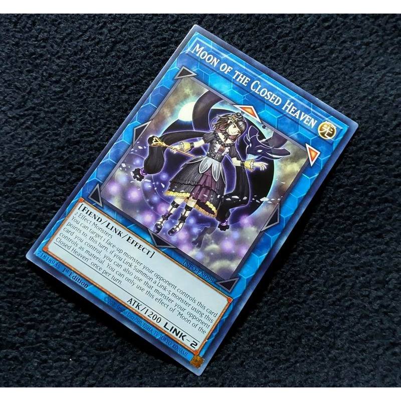 正版遊戲王 INFO-EN098 美英1刷 普卡 閉天之月 月蝕的南納X1(NM近美品)=VJMP-JP249 | 蝦皮購物